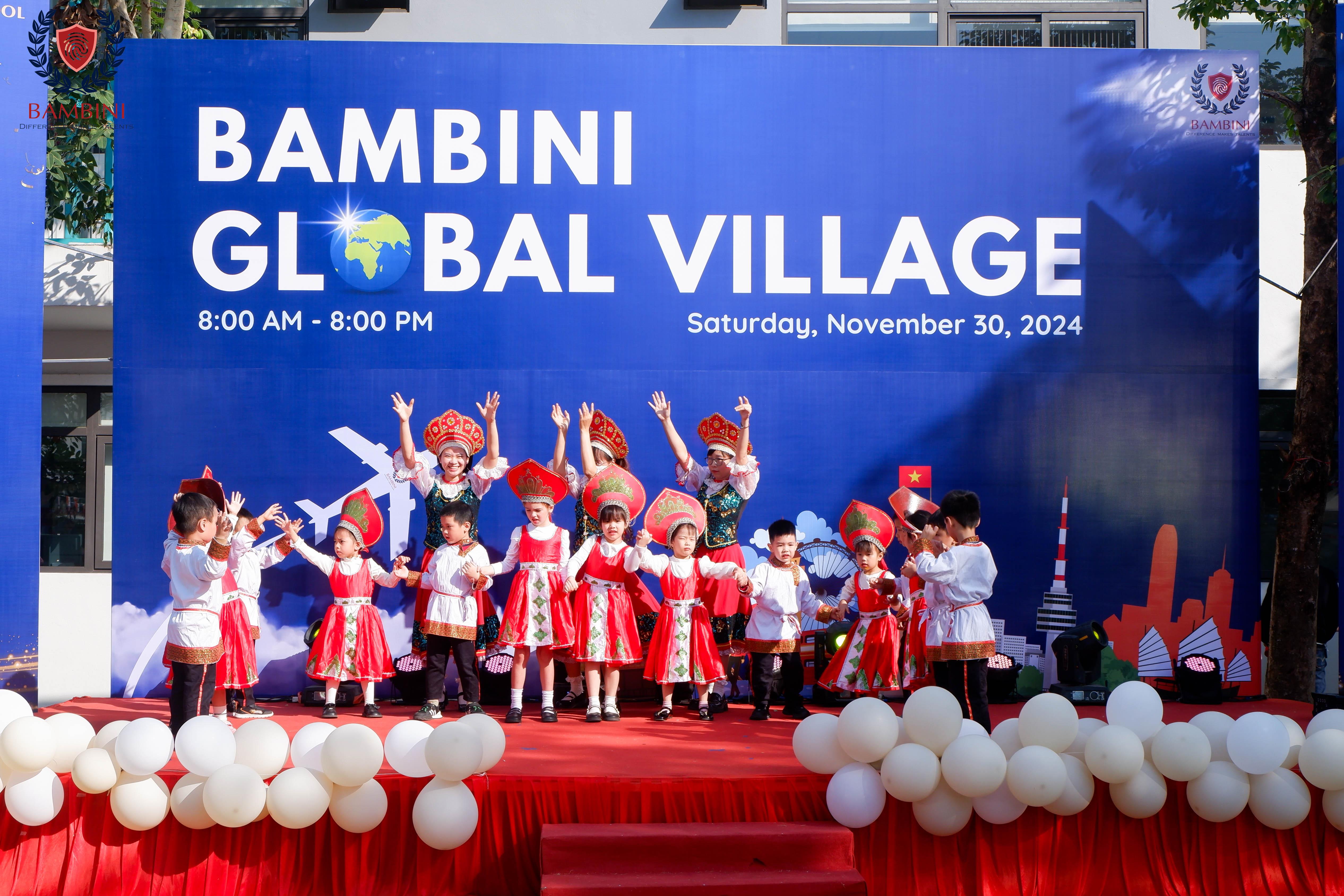 BAMBINI GLOBAL VILLAGE 2024 KHÉP LẠI VỚI NHỮNG KHOẢNH KHẮC ĐÁNG NHỚ